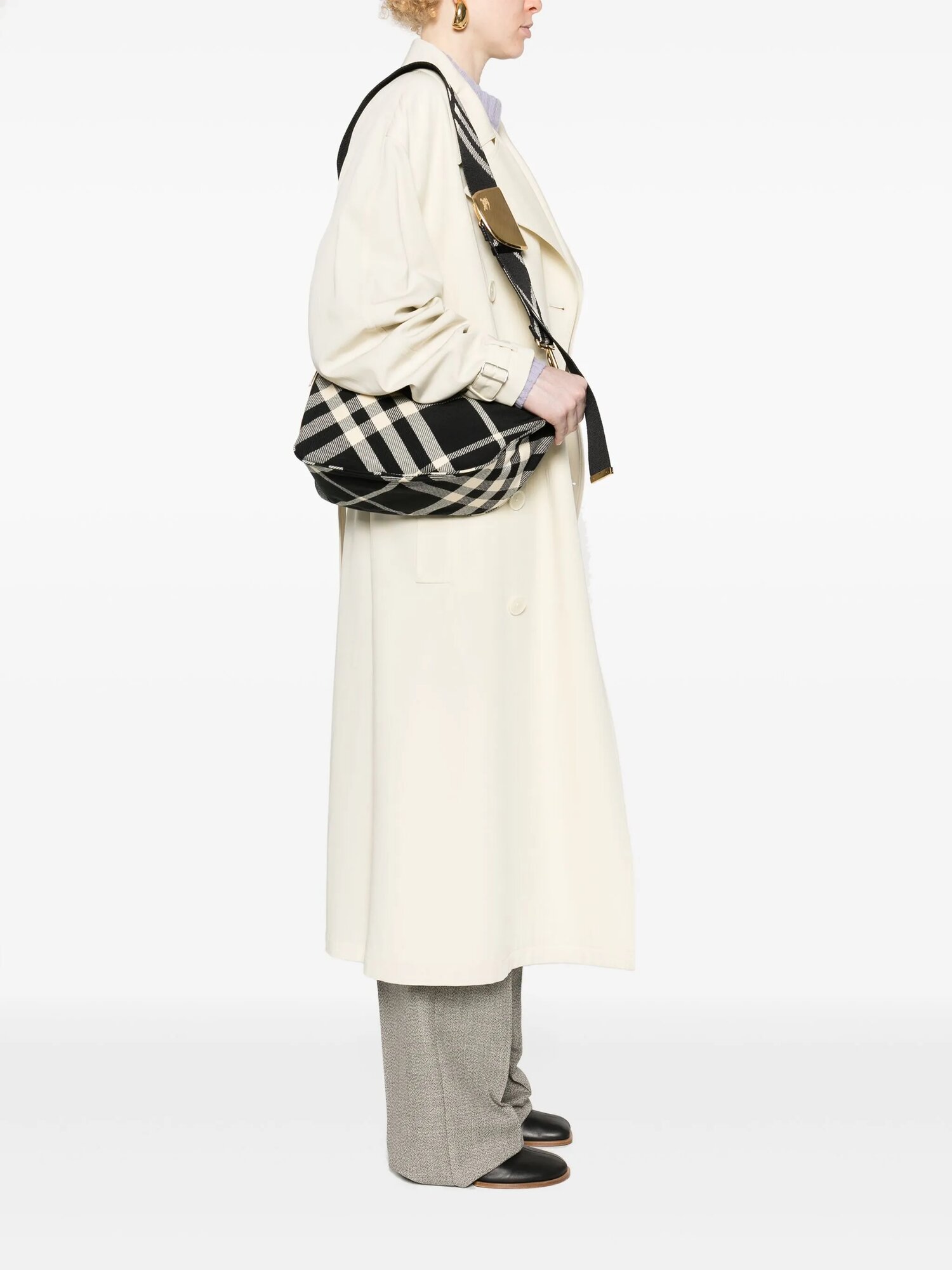Рубашка BURBERRY, размер Один размер, черный — фото 1