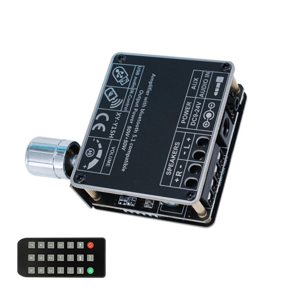 Усилитель аудиосигнала 2x50 Вт, Bluetooth, 5.1