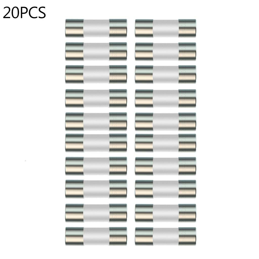 Керамический предохранитель 600 мА 10 А, 20 шт, 10шт 600hA+10шт 10A