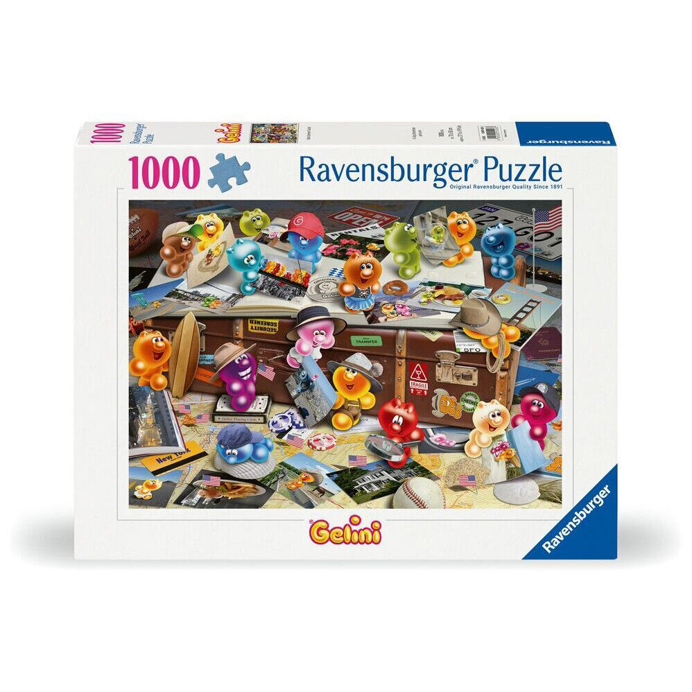 Пазл Ravensburger 1000 Гелини - немецкий турист, арт.01426, классический