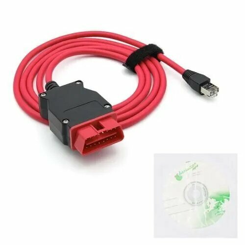 Кабель DOIP ENET VAG DoIP для Volkswagen / Audi MQB EVO MLB платформа MEB Odis-E V12.1.1 (с CD)