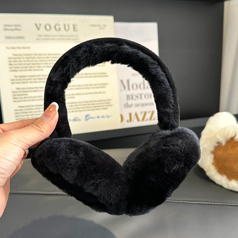 Австралийские овечьи шерстяные наушники, зимние утолщенные защитные наушники для взрослых и детей, антифризные наушники