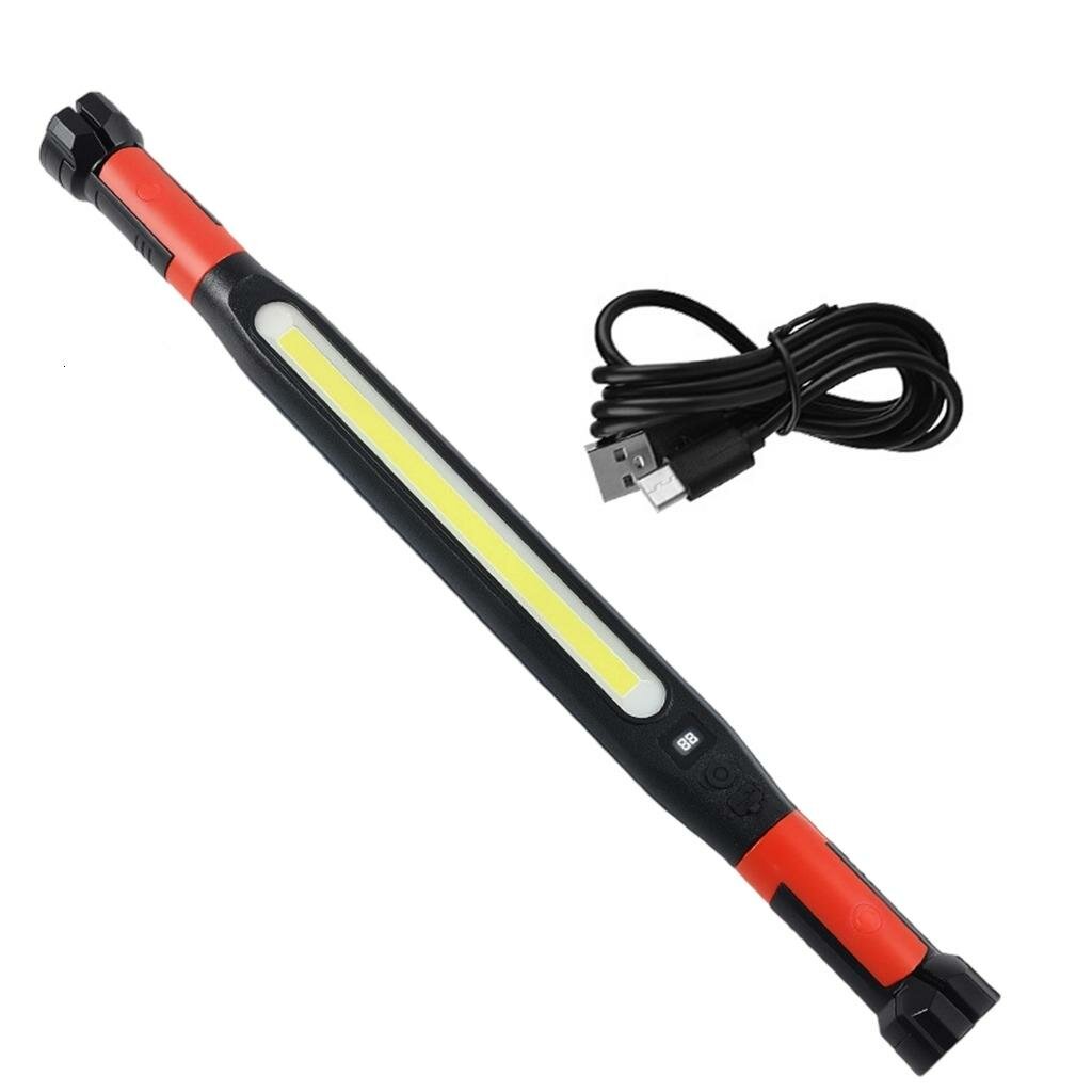 Светодиодный фонарь с регулируемой головкой, водонепроницаемый, для автосервиса