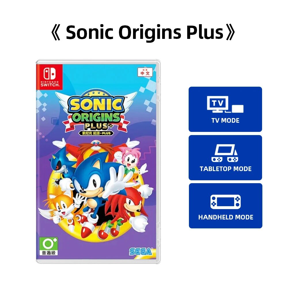 Sonic Origins Plus - игра для Nintendo Switch
