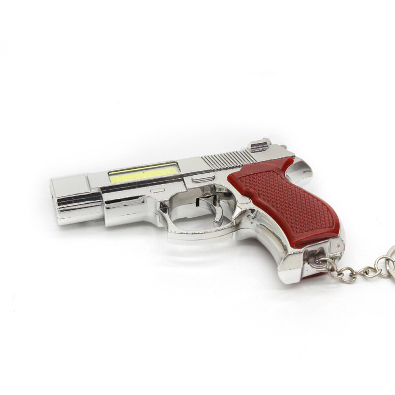 Мини-игрушка, маленький пистолет, многофункциональный инфракрасный лазер «два в одном» + брелок, светодиодный маленький