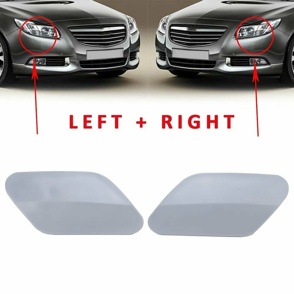 Пара крышек форсунок омывателя фар 20998581 для Vauxhall Opel Insignia