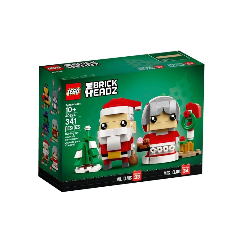 LEGO Квадратные головы Пожилой и Бабушка Конструкторы 341 шт. 40274 — фото 1