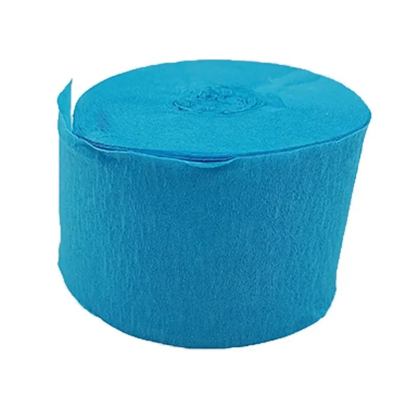 Креповая бумага blue -09, 4.5см x 25 метров