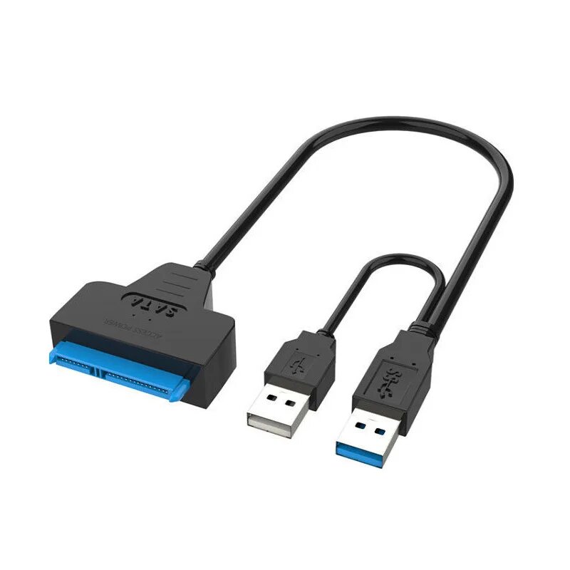Внешний жесткий диск USB 3.0 с оптическим приводом CD-ROM Dual USB 3.0
