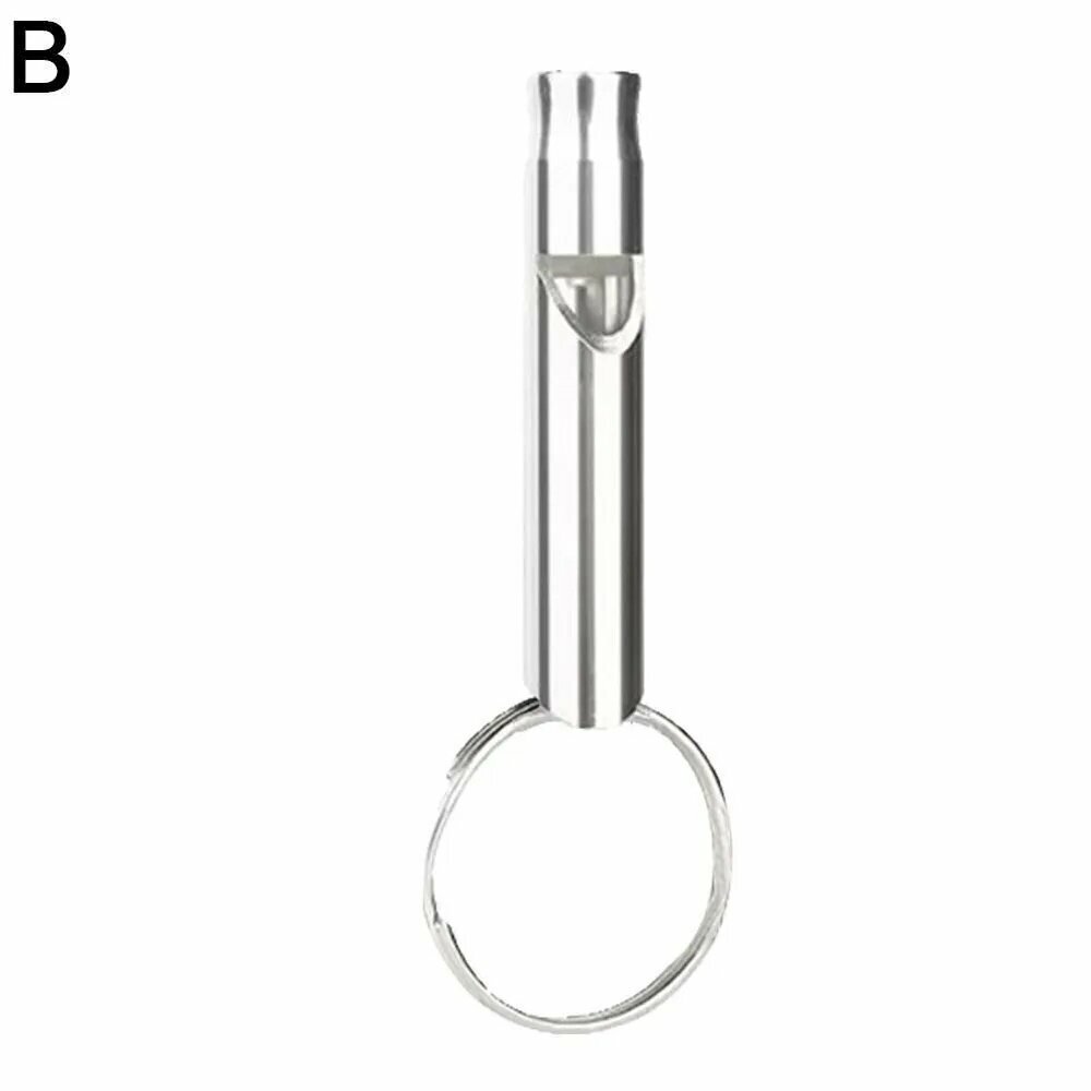 Алюминиевый брелок-свисток для выживания, для дрессировки, кемпинга, туризма & металлическая свистулька аварийная & мини-свисток спортивный