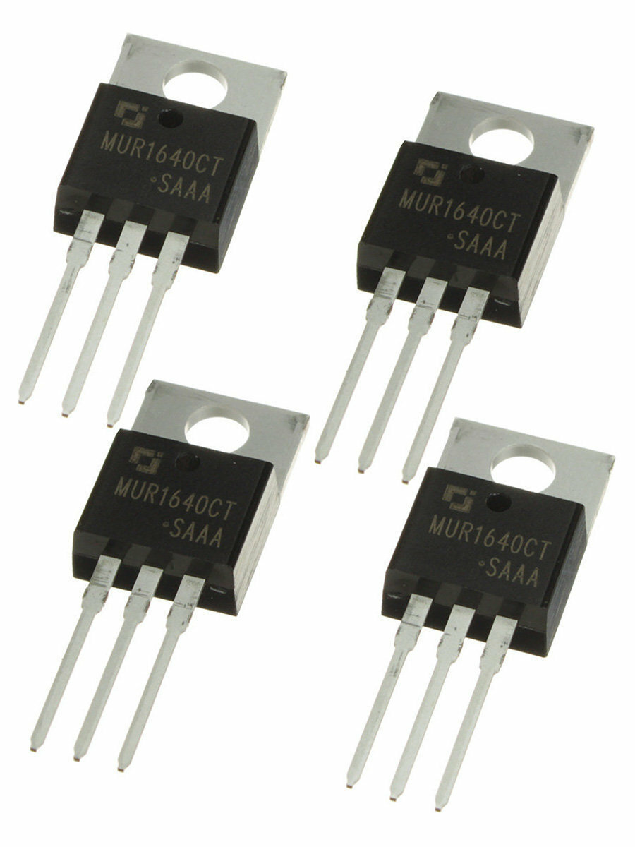 Диод 16А 400В MUR1640CT TO-220AB JSCJ (упаковка 4шт)