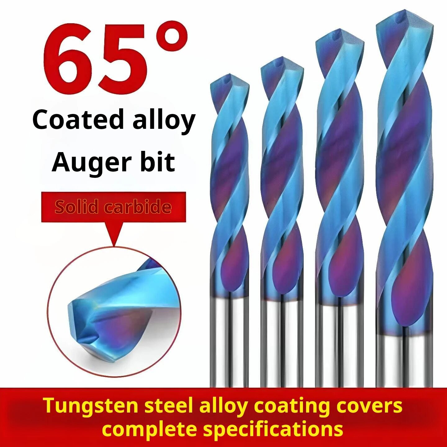 Сверла из карбида вольфрама HRC65 0,5-20 мм 4.0mm