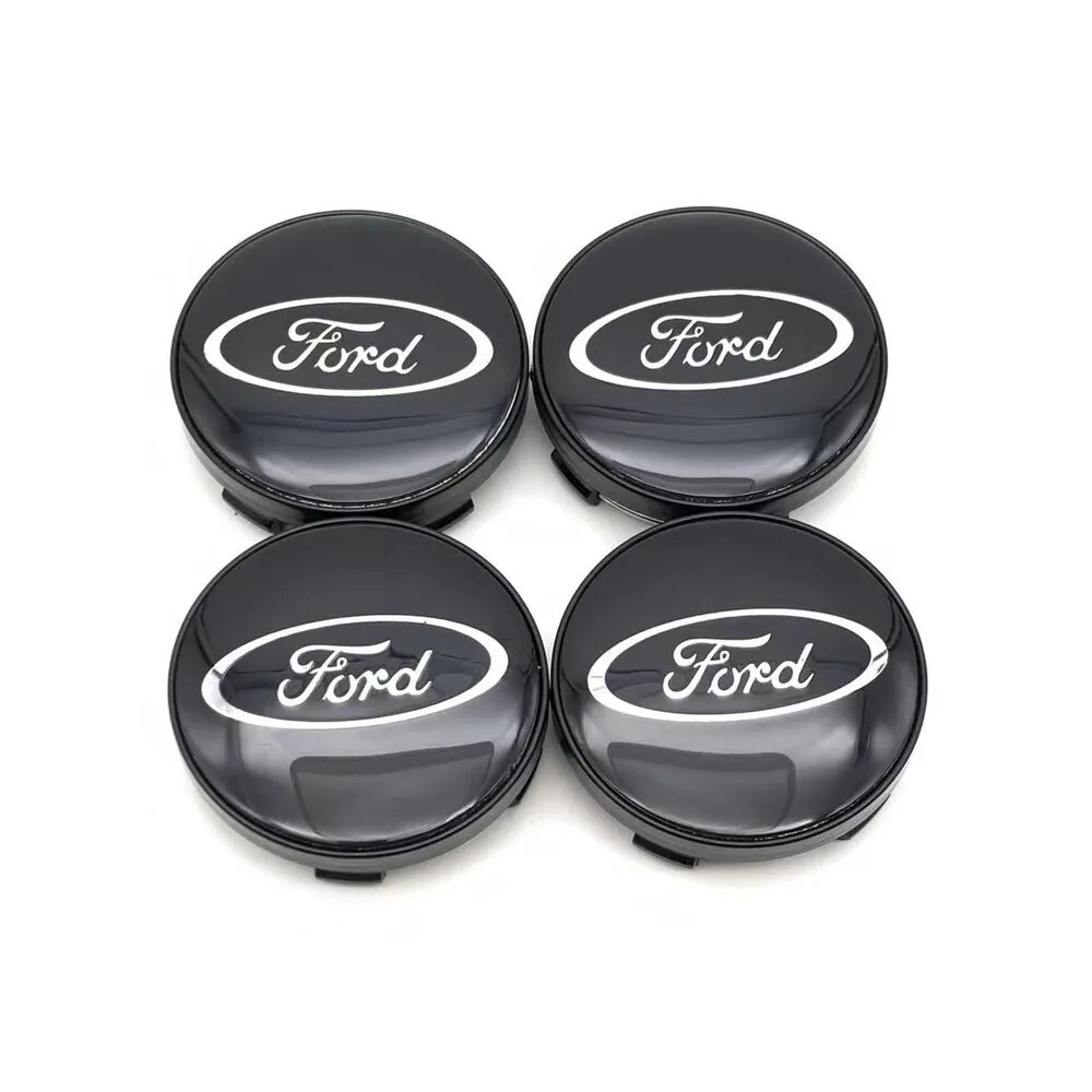 Колпачки заглушки на литые диски Ford 60/56/10 мм, 4 шт. На диск Форд влезут.