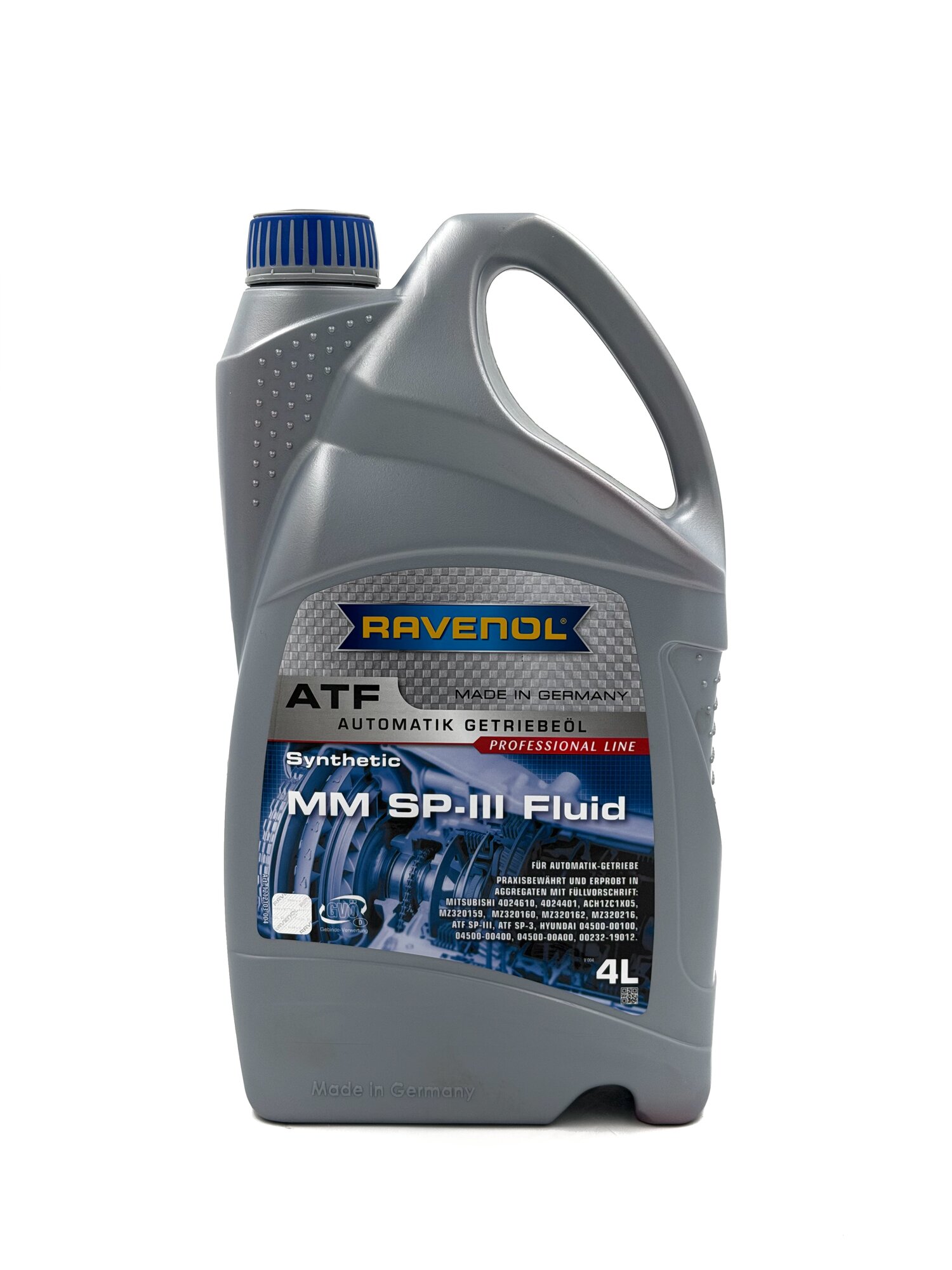 Масло трансмиссионное Ravenol ATF MM SP-III Fluid, 4 литра ,