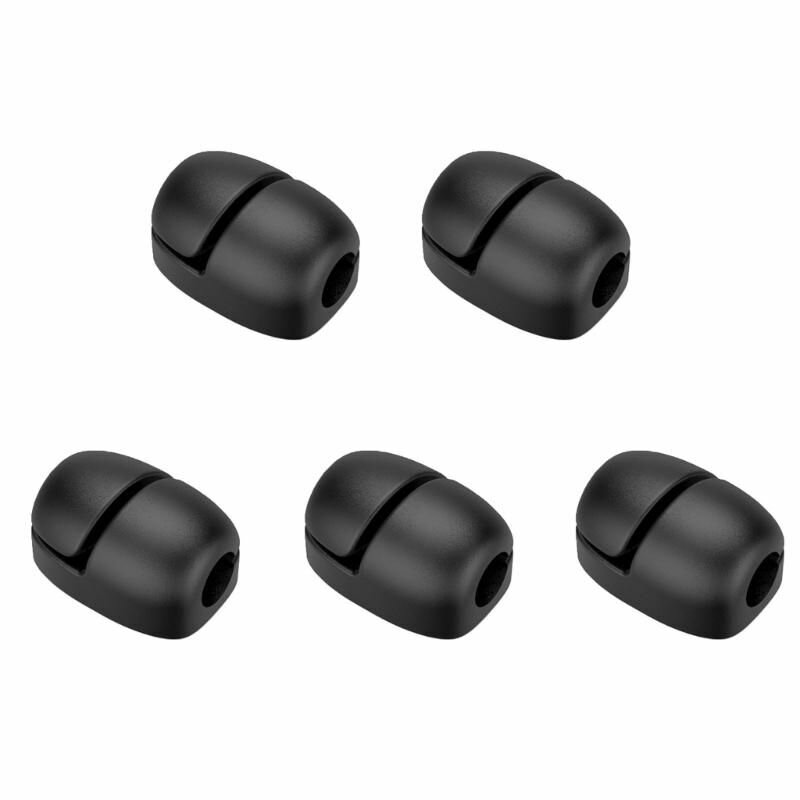 Кабельные клипсы, Черный - CC02