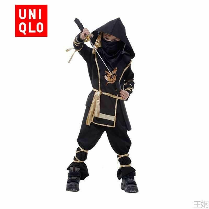 Костюм мальчика-ниндзя для игр и карнавалов от Uniqlo