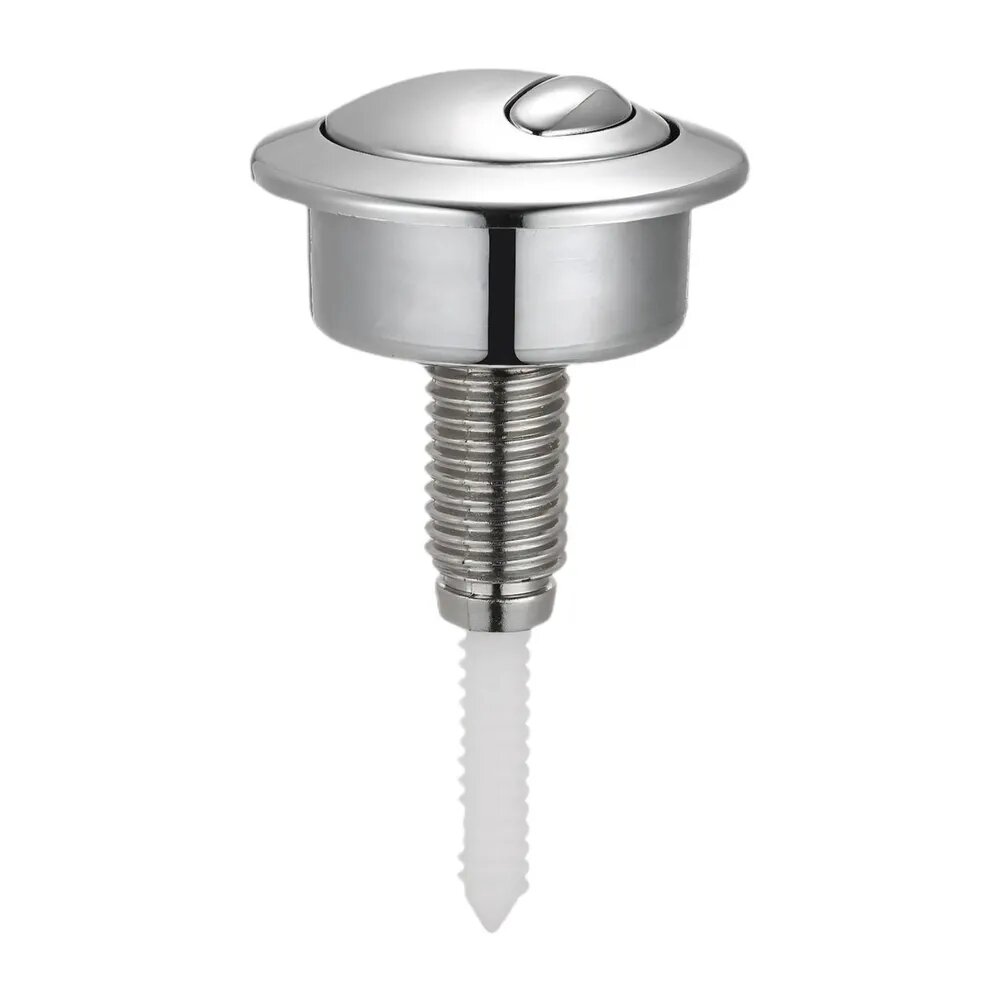 Кнопка слива для бачка унитаза, двойная, круглая, регулируемая, для ванной комнаты, PP, 87.2x48мм