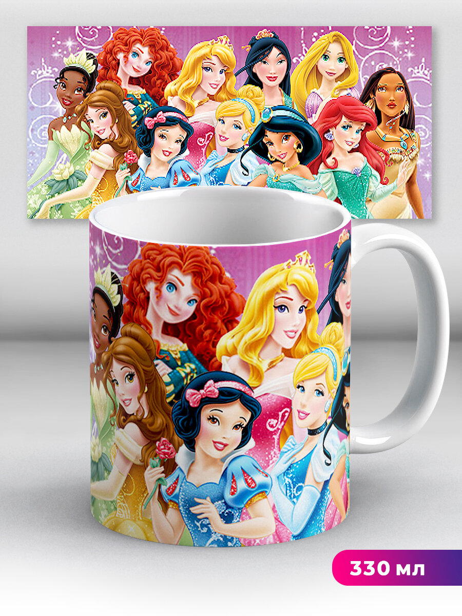 Кружка Принцессы Диснея крупно