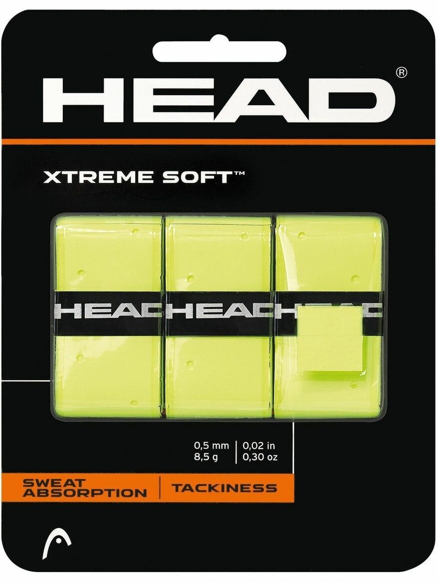 Овергрипы Head XtremeSoft Grip Overwrap Унисекс 285104-YW YW
