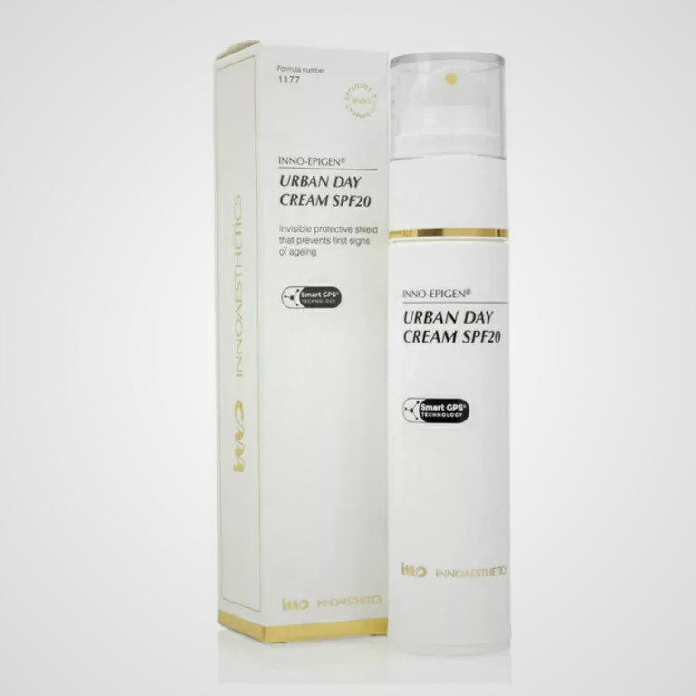 INNO-EPIGEN Дневной защитный крем для лица с SPF20 Urban Day Cream 50 гр INNO-EPIGEN Inno-Epigen Urban Day Cream SPF20 Крем 50 гр