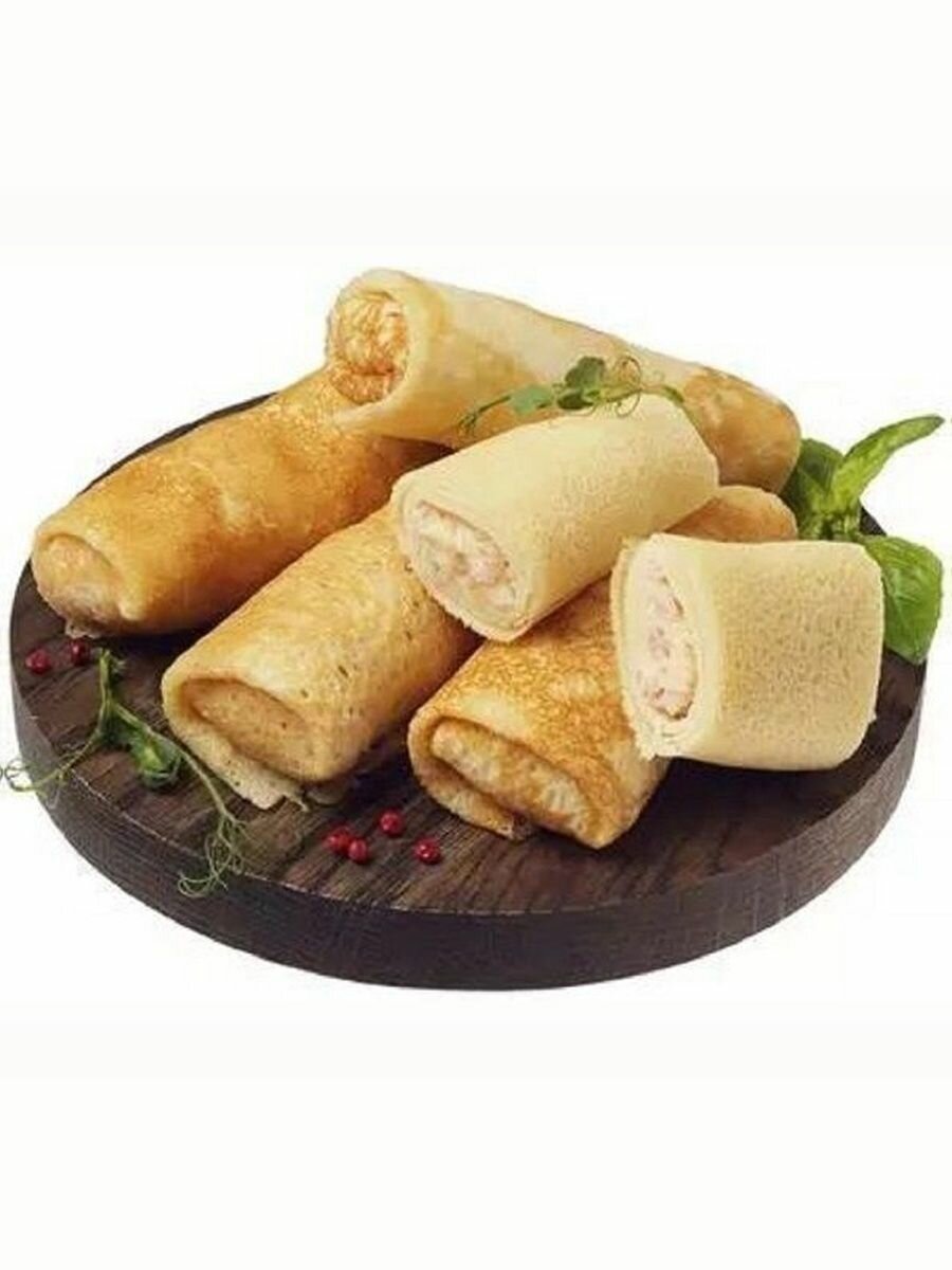 Блинчики ветчина сыр 500 гр, Ферма Евгения Рошаля, замороженные