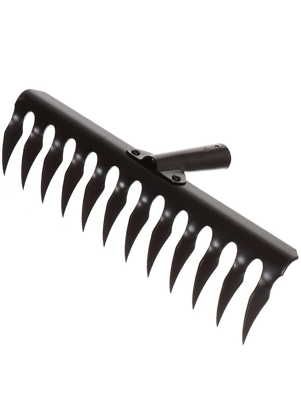 Грабли садовые Арти витые 12 зубов металлические без черенка, Россия