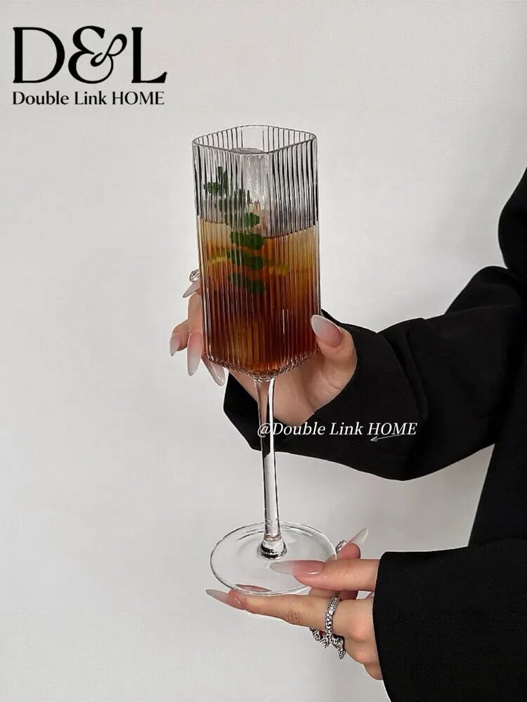 Double Link HOME Бокал "Граненый квадратной формы" 260 мл, 1 шт