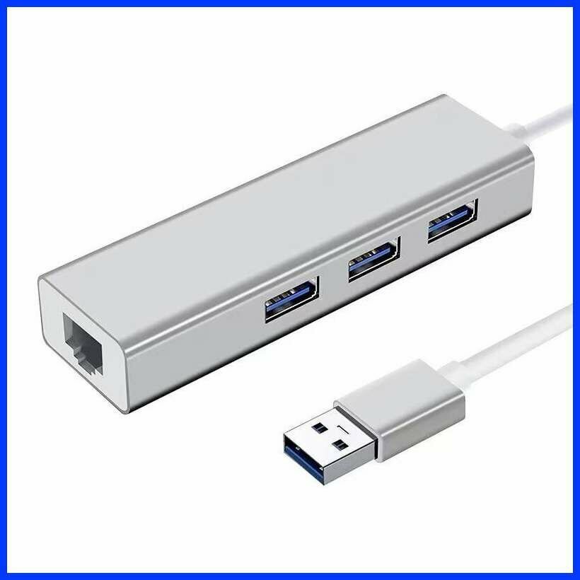 Переходник для сетевого кабеля интернет Ethernet USB - LAN