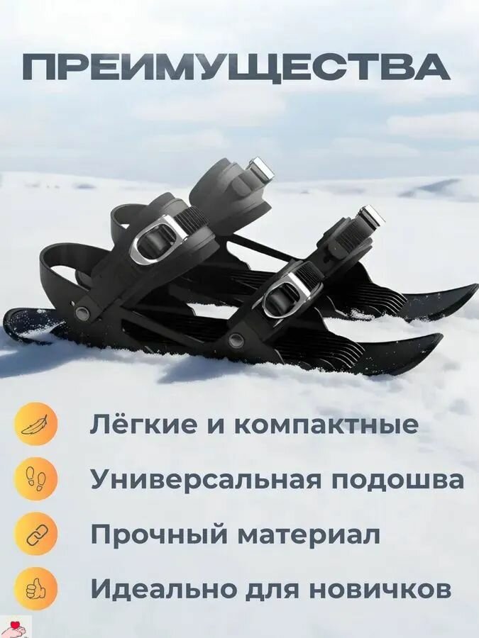 Прогулочные мини-лыжи