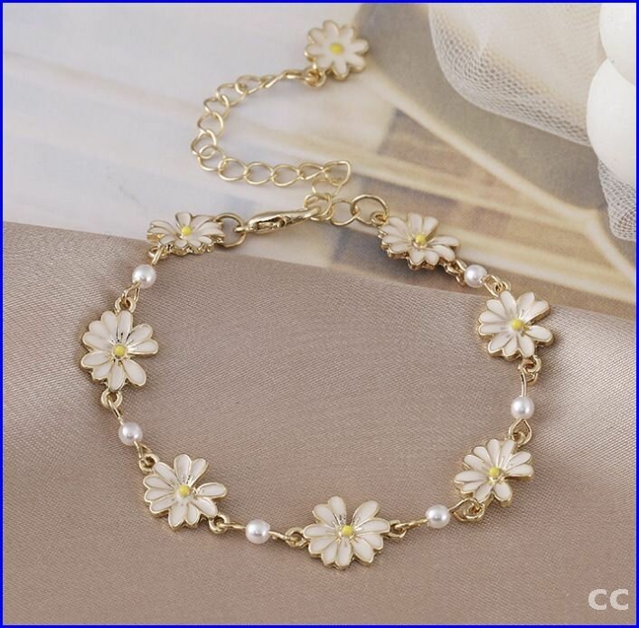 Эксклюзивный браслет Ромашки