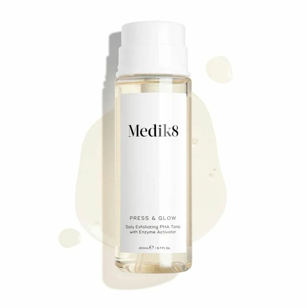 Medik8 Отшелушивающий Тоник Press & Glow Daily Exfoliating PHA Tonic, 200 мл