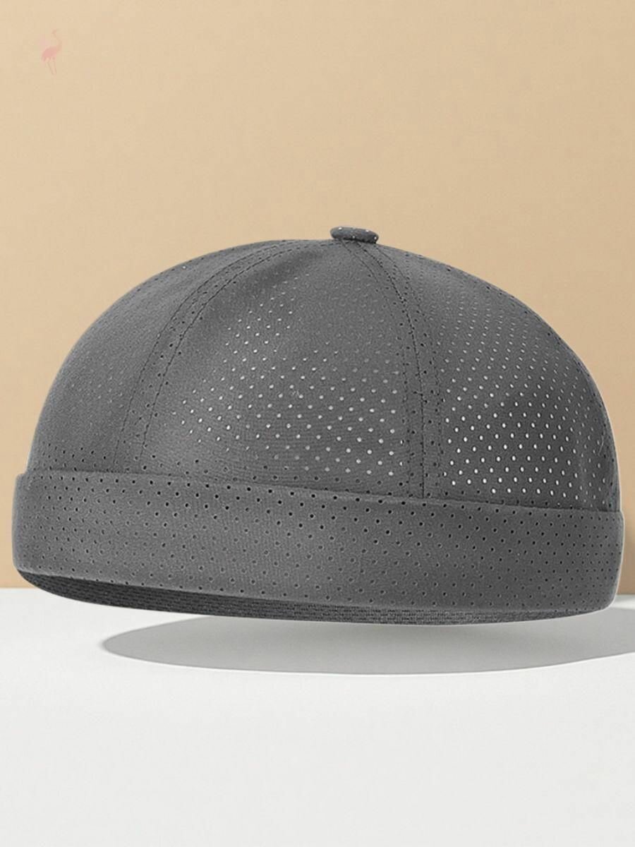 Мужская шапка-докер на лето с обхватом 56-60 см | Легкая, дышащая ткань, идеальна для прогулок и активного отдыха