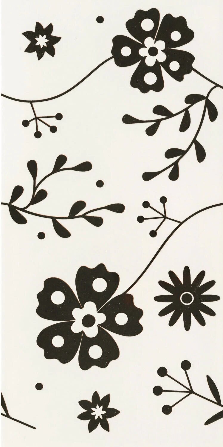 Плитка облицовочная Lavelly Skandi Flowers белая 400х200х8 мм (15 шт.=1,2 кв. м) Lavelly 00-00-5-08-00-00-4122