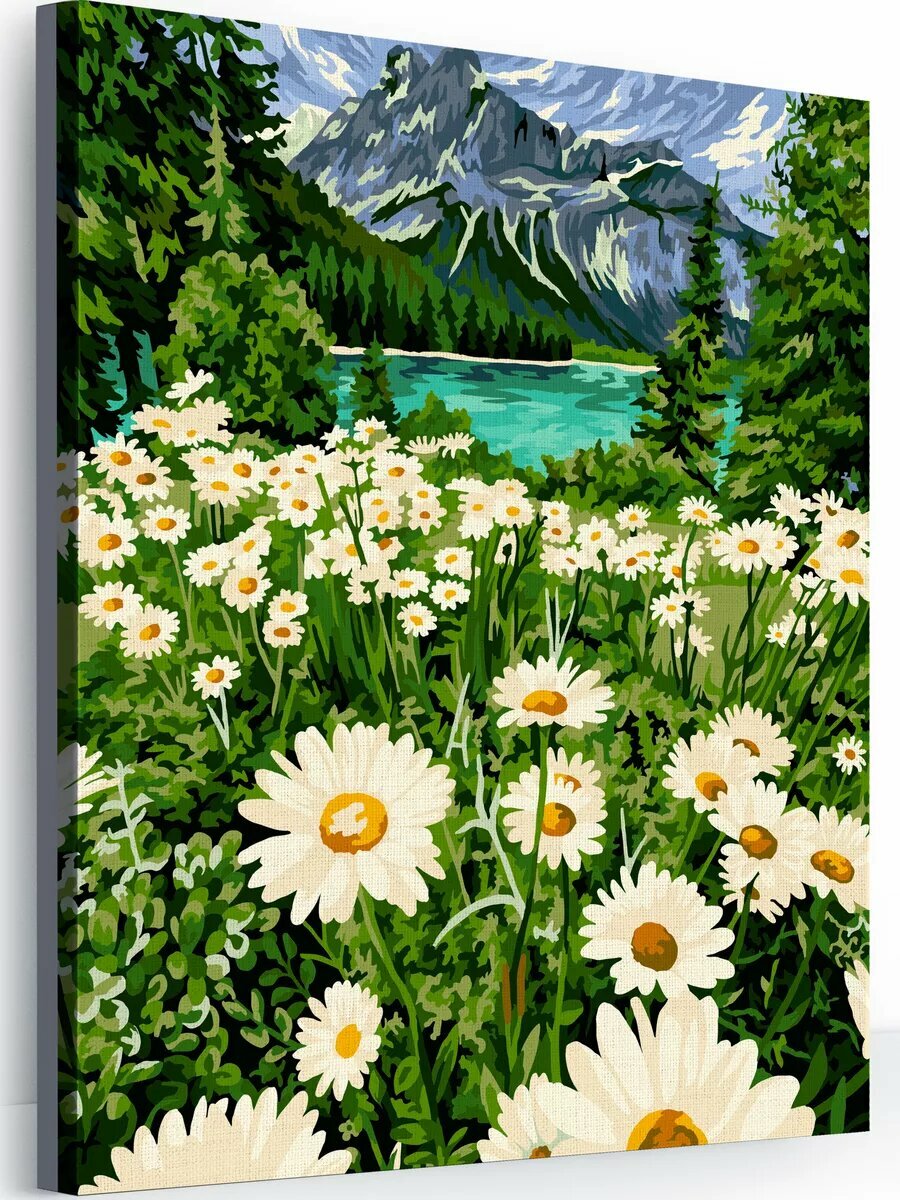 Картина по номерам Hobby Paint Альпийские луга