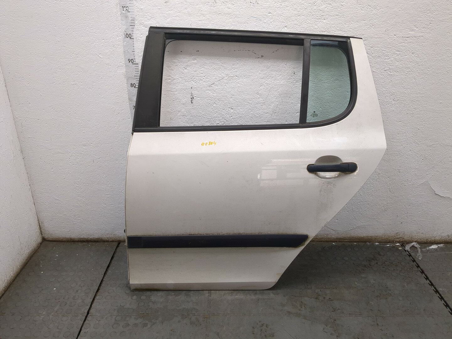 Дверь боковая (легковая) левая задняя Skoda Fabia Б/У