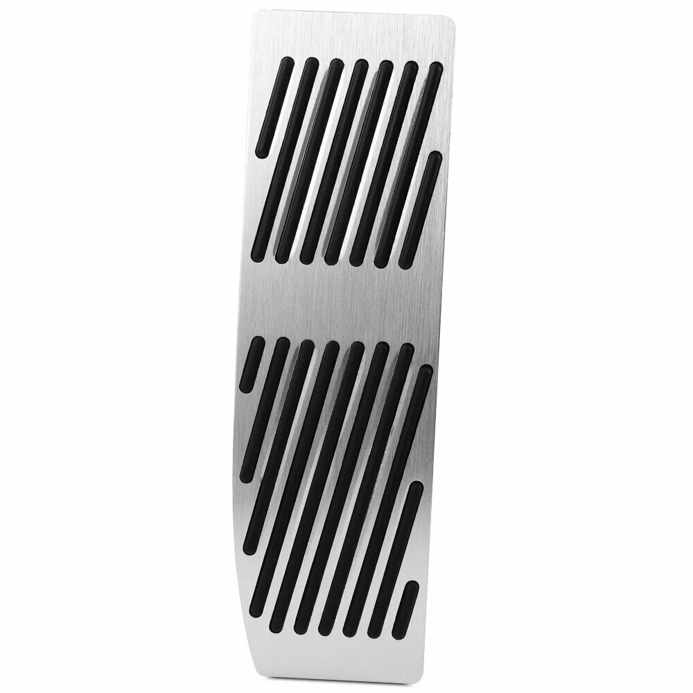 Для BMW 3 5 series E30 E32 E34 E36 E38 E39 E46 E87 E90 E91 X5 X3 Z3 подставка для ног топливные педаль тормоза и газа накладки автомобильные аксессуары footrest 1pc Silver