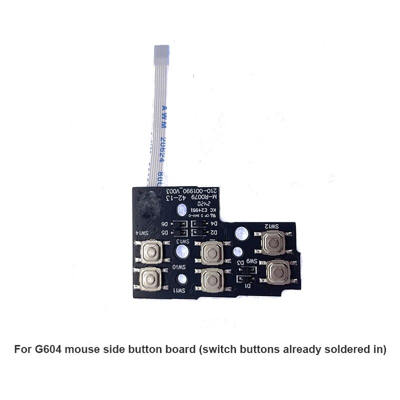 Плата микропереключателей для мыши Logitech G604 Side button board