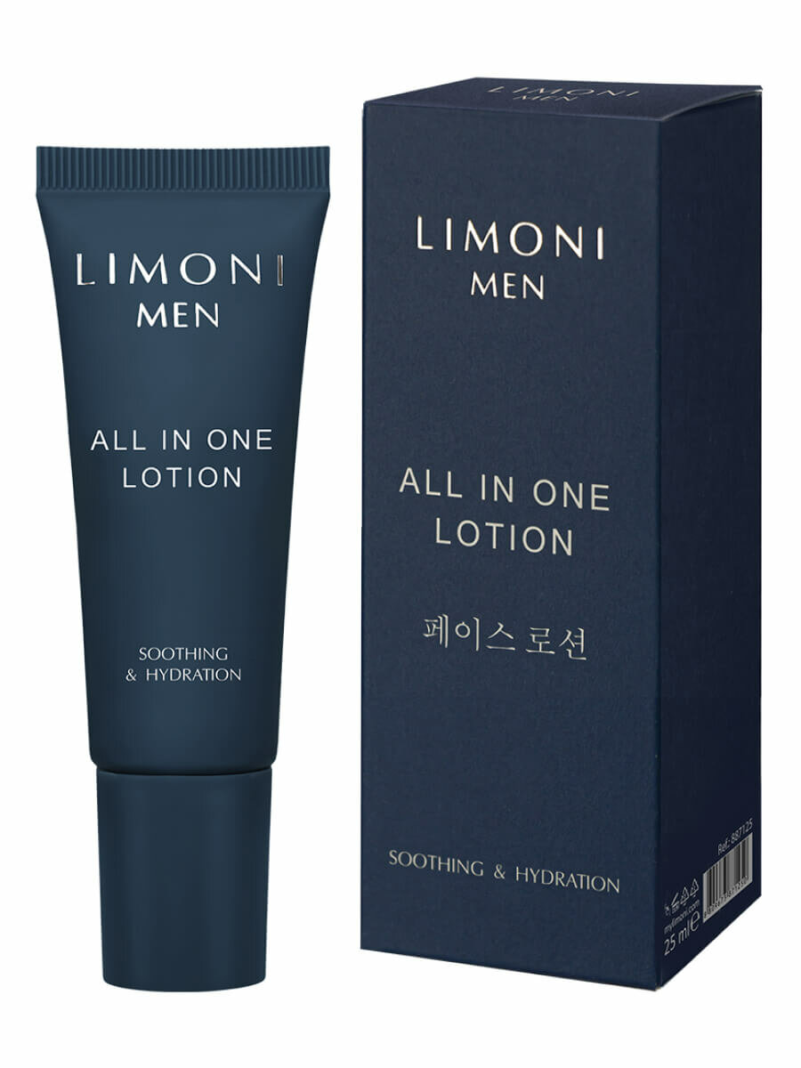 Мужской крем-лосьон для всех типов кожи ALL IN ONE LOTION, 25 мл, LIMONI MEN
