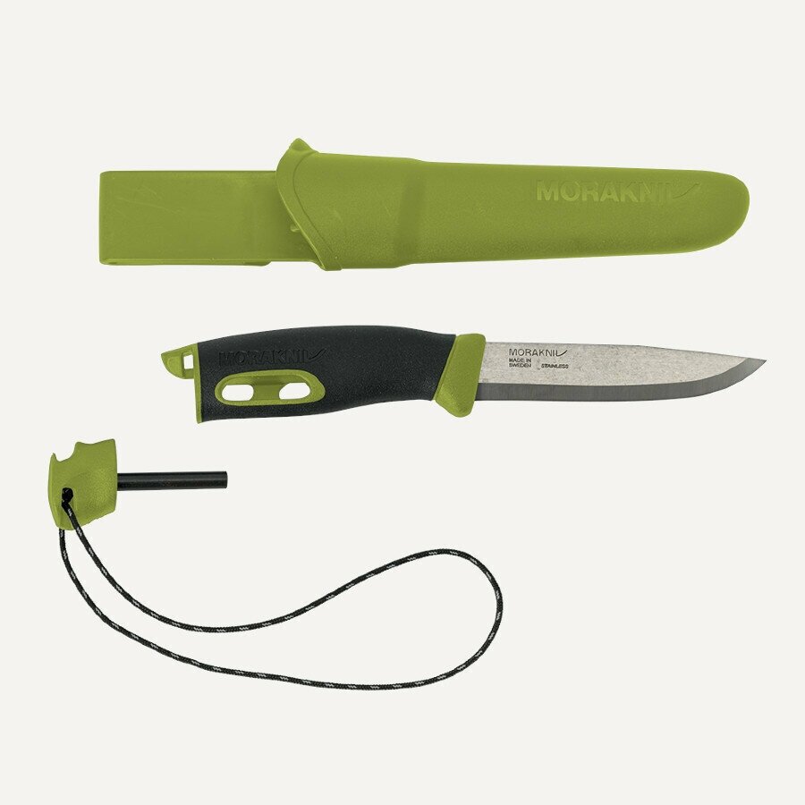 Нож Morakniv Companion Spark с огнивом, нержавеющая сталь