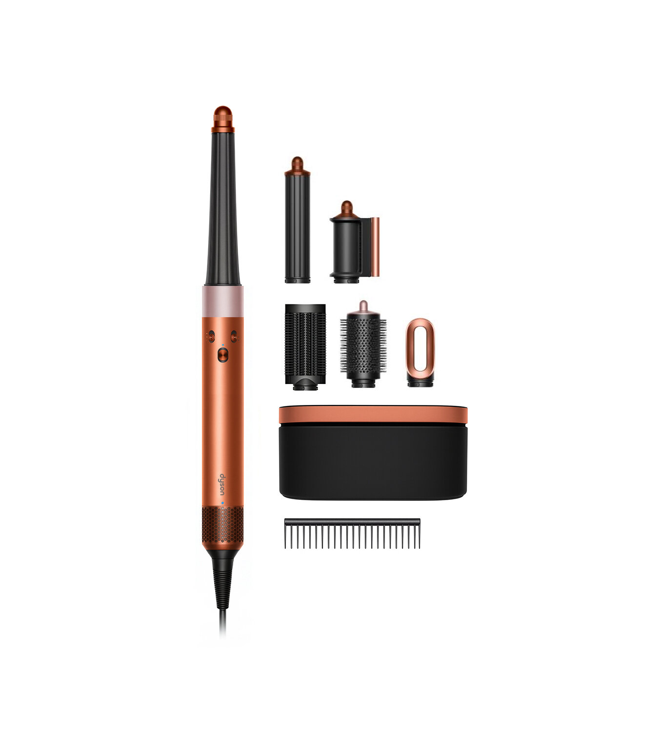 Стайлер Dyson Airwrap i.d. Amber Silk/PinkChampaign + gift [123682-01]