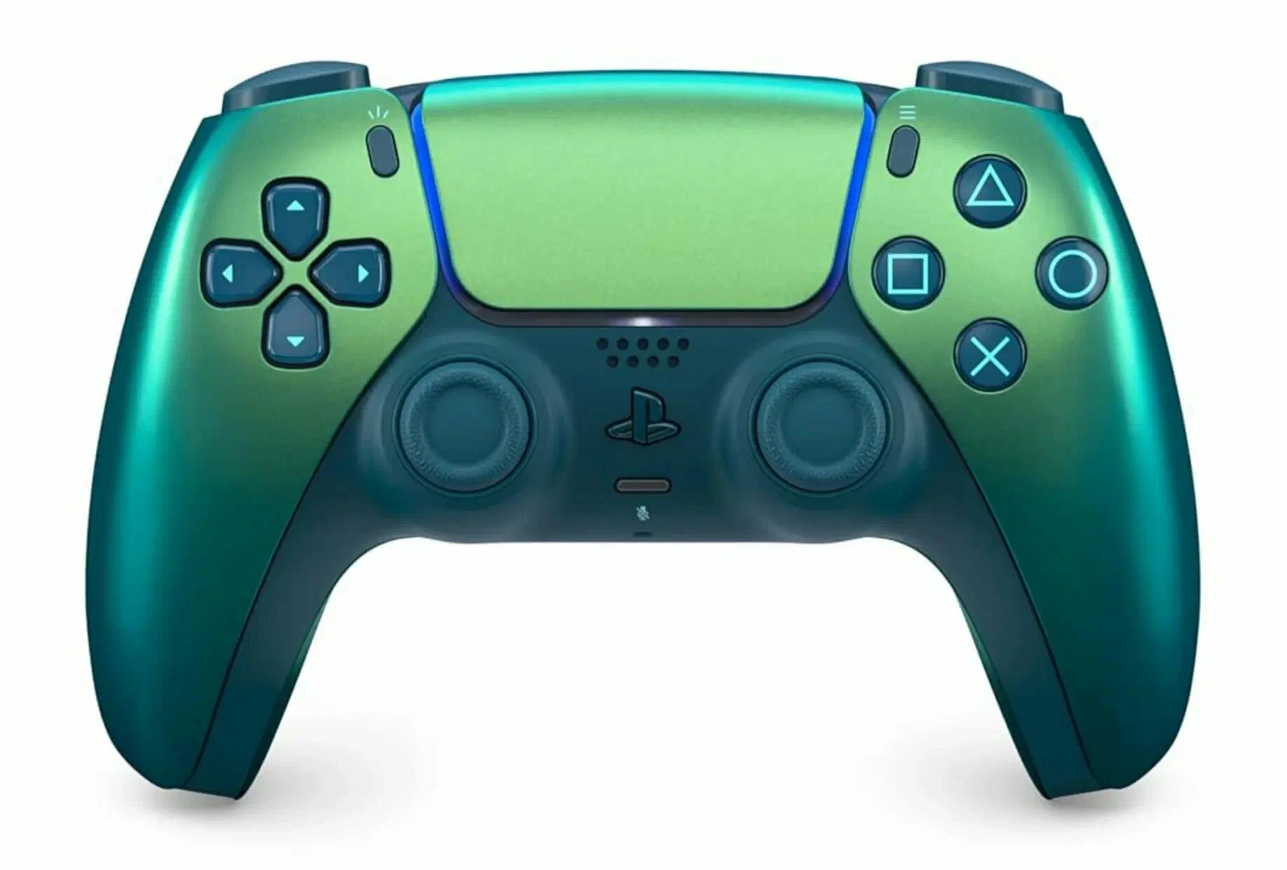 Геймпад беспроводной Sony DualSense Chroma Teal (насыщенный сине-зеленый) (PS5)