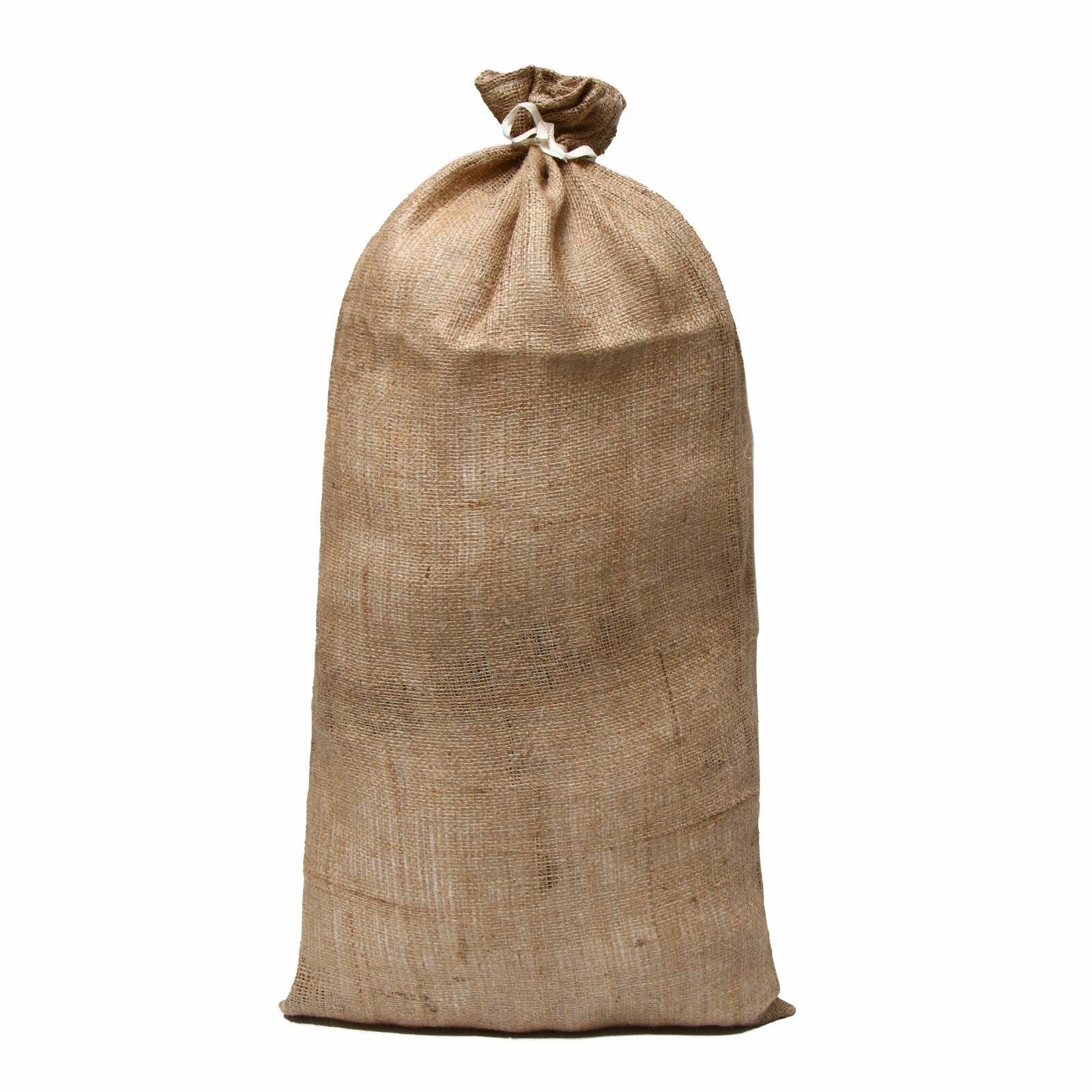 Мешок джутовый, 44х90 см, плотность 190 г/м , плетение 34х22 нити, с завязками