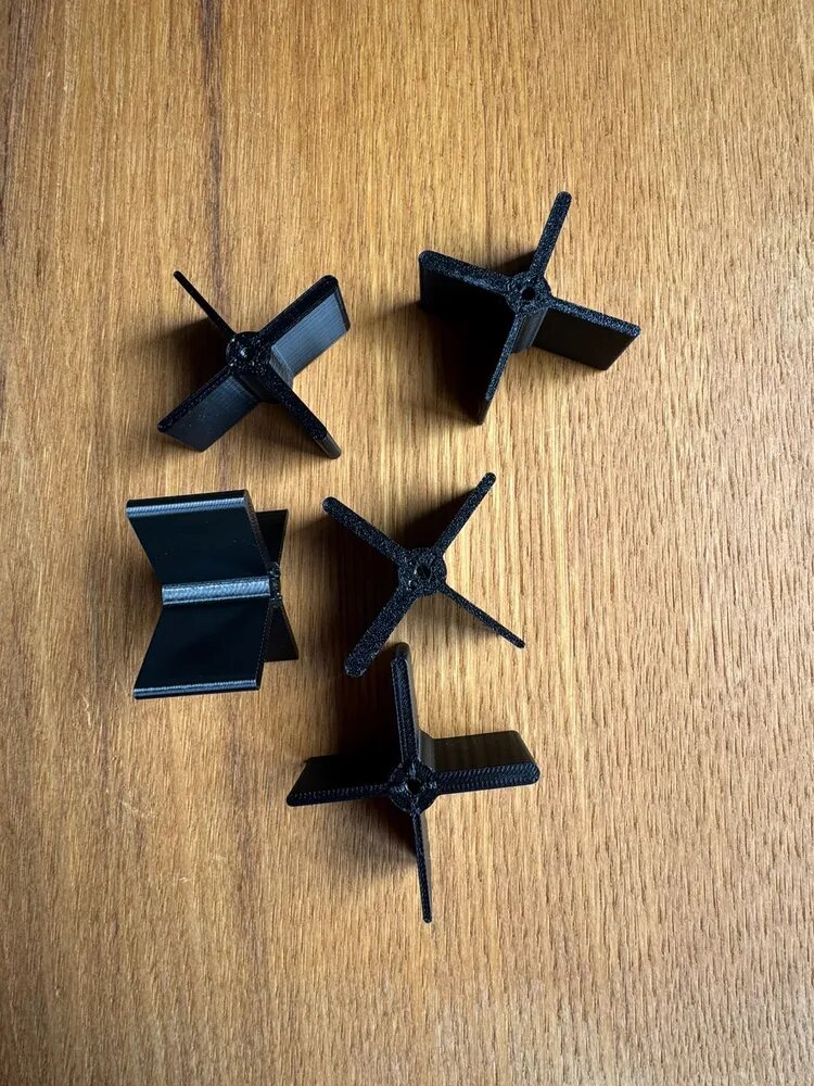 Спейсер для террасной доски (2,3,4,5 мм), набор 5 штук