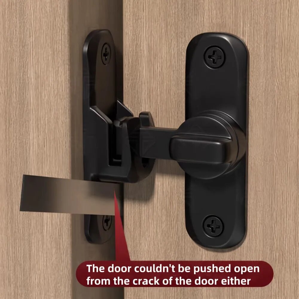 Шпингалет угловой накладной, засов, задвижка дверная угловая