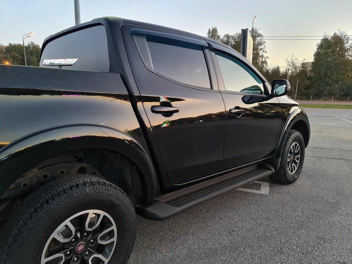 Дефлекторы для окон FIAT FULLBACK I 2016-2020 пикап дв. кабина