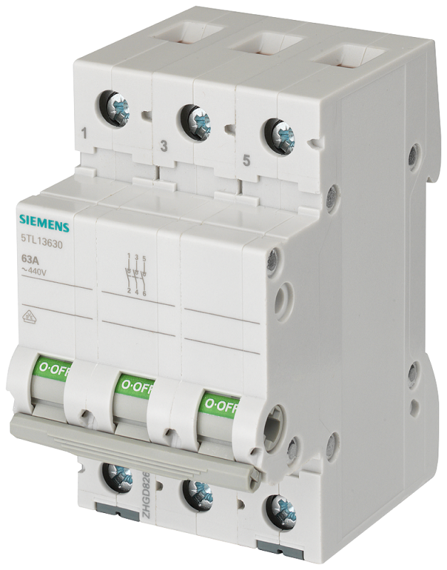 Выключатель нагрузки 32A 3-ПОЛ, SIEMENS, 5TL13320, 5TL1332-0