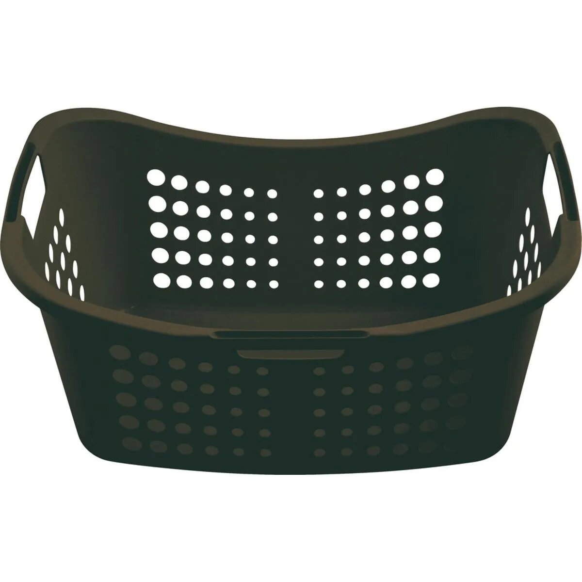 Корзина универсальная Curver "Viktor", 590х385х244 мм, темно-коричневая, пластиковая, с ручками