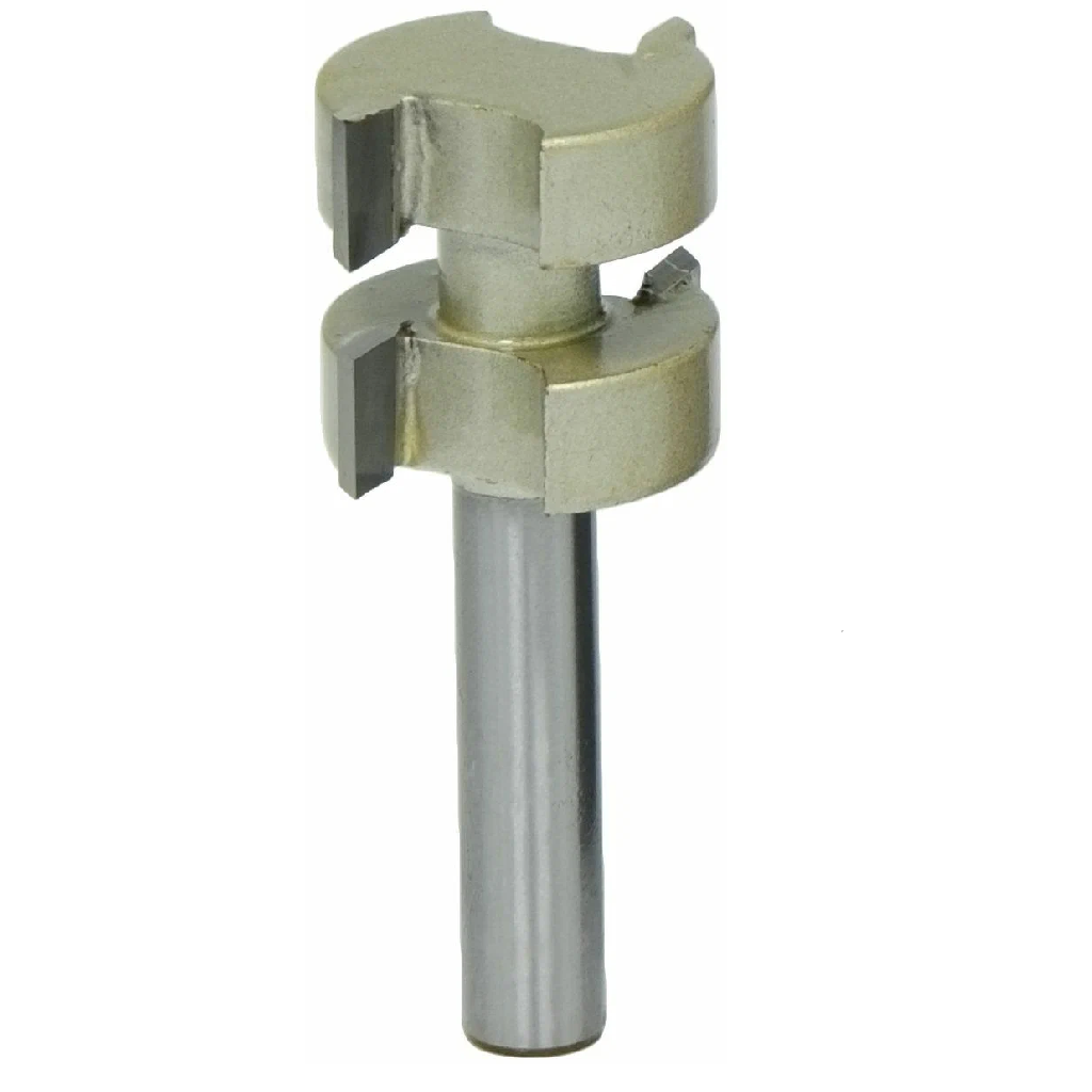 Фреза гребневая ELITECH 1820.089900, для дерева, твердосплавная, двухгребневая