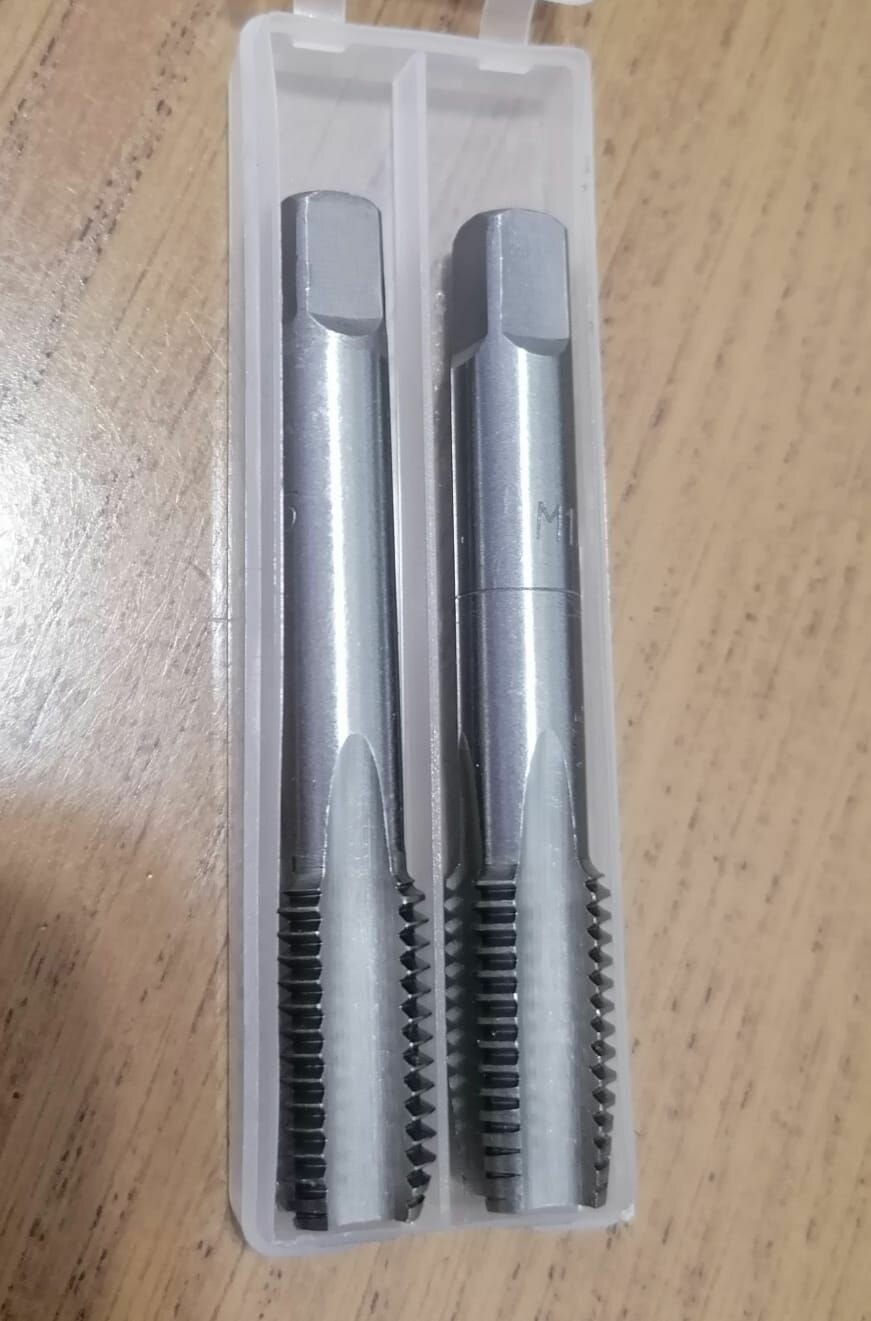 Метчик ручной М12х1,75 мм 2 шт. СИБРТЕХ