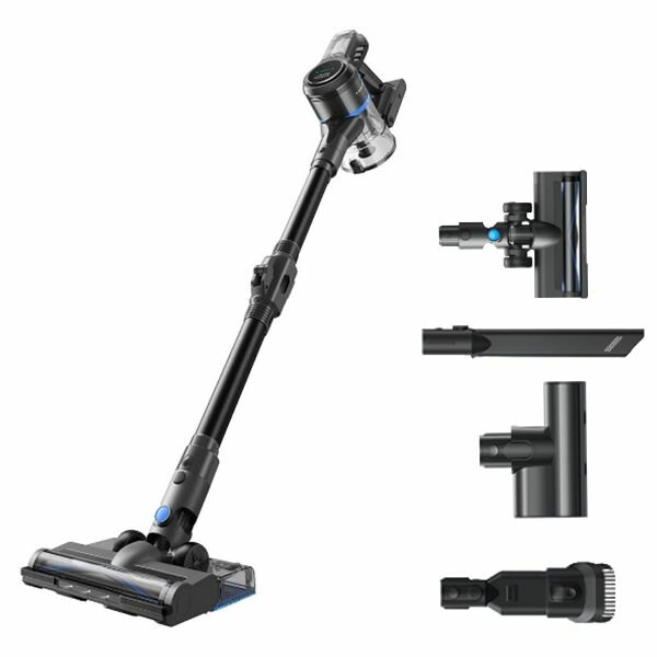 Вертикальный пылесос Dreame Trouver J30 - ультра-мощный 144 AW, 60 мин+, LED-подсветка, складная трубка, сенсорная панель